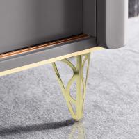 China Wanjusheng Hardware Accessories Metal Sofa Legs Modern Simple Gold Furniture Feet for sale