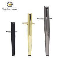 China Table Iron Legs Factory Black Gold Chrome Acrylic Furniture Accessories Sofa Legs Sofa Furniture Metal Legs for sale