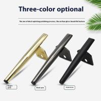China Table Iron Legs Factory Black Gold Chrome Acrylic Furniture Accessories Sofa Legs Sofa Furniture Metal Legs for sale