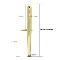 China Factory Direct Sale Brand New Gold Sofa Legs Special Shape Home Furniture Legs High Quality Direct Sale for Home Furniture for sale