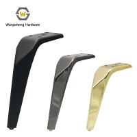 China Wanjusheng Modern Metal Iron Furniture Legs 15 cm Suitable for Cabinets and Sofas Support Bedroom Hotel Office for sale