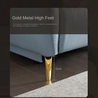China Wanjusheng Modern Metal Iron Furniture Legs 15 cm Suitable for Cabinets and Sofas Support Bedroom Hotel Office for sale