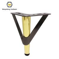 China Wanjusheng Decorative Sofa Accessories Iron Furniture Legs Durable Decorative Metal Cabinet Feet Sofa Legs for sale