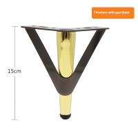 China Wanjusheng Decorative Sofa Accessories Iron Furniture Legs Durable Decorative Metal Cabinet Feet Sofa Legs for sale