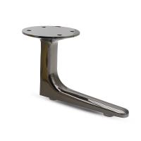China Newly Designed Metal Furniture Cabinet Bed Luxury Style Diagonal Tube Sofa Furniture Legs Round Tapered Sofa Legs for sale