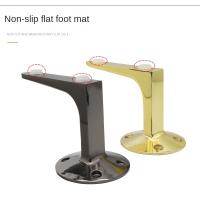 China Newly Designed Metal Furniture Cabinet Bed Luxury Style Diagonal Tube Sofa Furniture Legs Round Tapered Sofa Legs for sale
