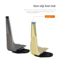 China Modern Luxury Gold Gun Black Metal Bed Feet Cold-Rolled Steel Sofa Legs for Hospital Furniture Cabinet Feet Table Legs for sale