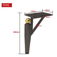 China New Light Luxury  Furniture Legs Black Hardware Instead of Metal for Sofas Premium Home Decor for sale