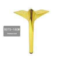 China High-quality Chrome-plated Sofa Feet Metal Furniture Legs Iron Metal Bed Chair Sofa Feet Metal Furniture Legs for sale