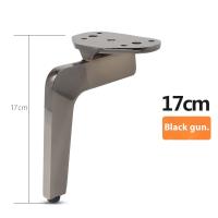 China Wanjusheng Decorative Sofa Accessories Cabinet Feet Metal Gold Furniture Legs for Hotel Living Room Apartment for sale