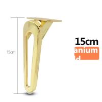 China Modern Design Metal Furniture Legs High Quality Black Gold Iron Table Legs Living Room Hot Selling Competitive Dining for sale