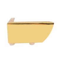 China Gold Black Chrome Metal 2-in-1 Furniture Accessories Leg Sofa Leg Cabinet Leg for sale