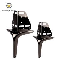 China New Aluminium Metal Sofa Legs Lengthened Feet for Bed Chair Raised Support Dining Kitchen Table Furniture Wood Iron Hotels for sale