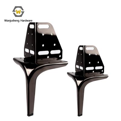 China New Aluminium Metal Sofa Legs Lengthened Feet for Bed Chair Raised Support Dining Kitchen Table Furniture Wood Iron Hotels for sale