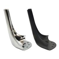 China Modern Luxury Black Chrome Steel Sofa Legs Side Bedside TV Stand Feet Restaurant Hotel Living Room Bedroom School Metal Iron for sale