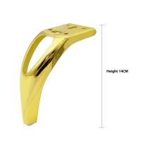 China Wanjusheng Hardware Accessories Metal Feet Sofa Cabinet Gold Black Table Bed Iron Furniture Legs for sale