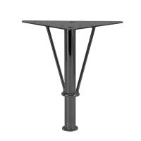 China Wanjusheng New Furniture Hardware Bed Foot Metal Sofa Leg TV Stand Foot Furniture Support Accessories for sale