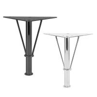 China Wanjusheng New Furniture Hardware Bed Foot Metal Sofa Leg TV Stand Foot Furniture Support Accessories for sale