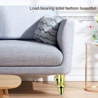 China Wanjusheng Hardware Furniture Accessories Iron Table Legs 15 cm Gourd-shaped Metal Sofa Cabinet Legs for sale