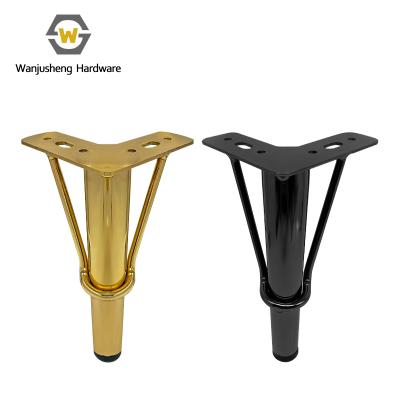 China 15cm Colorful Furniture Legs Sofa Chair Base Support Feet Metal End Table Sofa Hardware Accessories Legs for sale