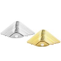 China Chrome Furniture Sofa Iron Legs Metal Bed Feet Triangle Gold Y Solid Table Feet Cabinet Sofa Legs for sale