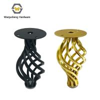 China Hollow Shape Modern Sofa Accessories Furniture Legs Bedside Sofa Chair Legs Metal Sofa Legs for sale