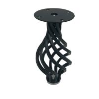China Hollow Shape Modern Sofa Accessories Furniture Legs Bedside Sofa Chair Legs Metal Sofa Legs for sale