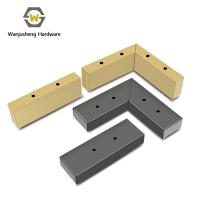 China Sofa Legs 3 cm Stainless Steel Conical Trim Support Hardware Gold Copper Furniture Foot Cabinet Metal Sofa Bed Legs for sale