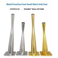 China Wholesale 230mm Gold Base Cabinet Legs Furniture Support Feet for Chair Sofa Coffee Table Table Living Room Office Furniture for sale