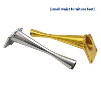 China Wholesale 230mm Gold Base Cabinet Legs Furniture Support Feet for Chair Sofa Coffee Table Table Living Room Office Furniture for sale