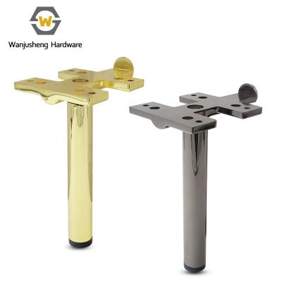 China 150mm Living Room Furniture Hardware Iron Leg Light Luxury Style Cabinet Leg for sale