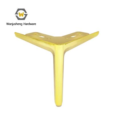 China Light Luxury Metal Support Cabinet High Quality Wrought Iron Sofa Legs for Living Room Furniture Bed Sofa TV Cabinet for sale