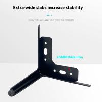 China Light Luxury Metal Support Cabinet High Quality Wrought Iron Sofa Legs for Living Room Furniture Bed Sofa TV Cabinet for sale