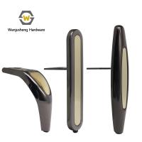China Decorated with Custom Iron Metal 150mm Furniture Feet Ottoman Sofa Legs Chair Table Glass Legs for sale