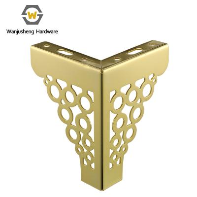 China Furniture Hardware Metal Plating Polished Sofa Legs Bed Feet Chair Feet Coffee Table Bedroom Legs for sale
