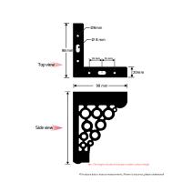 China Furniture Hardware Metal Plating Polished Sofa Legs Bed Feet Chair Feet Coffee Table Bedroom Legs for sale