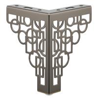 China Heavy Duty Hollow Carved Metal Furniture Legs ABS Luxury Modern for Sofa Cabinet Table Outdoor Living Room Room Simple Painted for sale