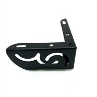 China L-shaped Metal Iron Upholstery Furniture Fancy Foot Sofa Cabinet Legs Narrow Side Punch 6 Points 2-in-1 for sale