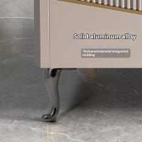 China Red Antique Gun Black Thickened Aluminum Feet Bathroom Cabinet Feet Support Legs Light Luxury Metal Sofa Legs for sale