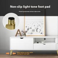 China Adjustable Sofa Feet Furniture Cabinet Feet Office Metal Furniture Luxury Support Legs Aluminum Alloy Feet for sale