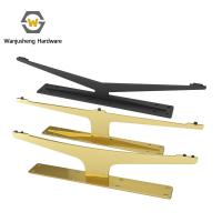 China Gold 15cm Heavy Duty Metal Large Sofa Bed Legs Iron End Table Legs Metal Furniture Legs for sale