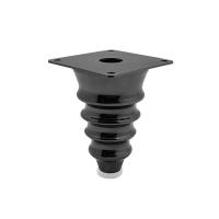 China Light Luxury Metal Circle Tapered Feet TV Cabinet Bedroom Side Table Cabinet Legs Sofa Legs High Quality Metal Furniture Feet for sale