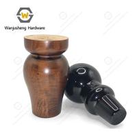 China Gourd TV Cabinet Legs Sofa Legs Solid Wood Furniture Support Legs Furniture Accessories Increase Height for sale