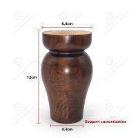 China Gourd TV Cabinet Legs Sofa Legs Solid Wood Furniture Support Legs Furniture Accessories Increase Height for sale