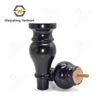 China High-quality Gourd-shaped Cabinet Legs for Furniture Sofa Support Legs and Wooden  Sofa Legs for Furniture Accessories for sale