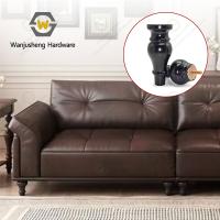 China High-quality Gourd-shaped Cabinet Legs for Furniture Sofa Support Legs and Wooden  Sofa Legs for Furniture Accessories for sale