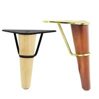 China Light Luxury Solid Wood Furniture Feet Oak Feet Coffee Table & TV Stand Feet Furniture Legs and Hardware Accessories for sale