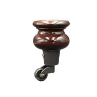 China Caster-Equipped Solid Wood Sofa Feet Wooden Cabinet & Coffee Table Furniture Support Feet Wooden Legs TV Stand Feet for sale