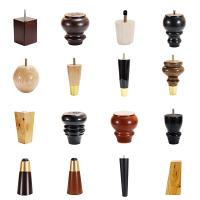 China European-style Solid Wood Furniture Foot Cabinet Foot Support Leg Coffee Table Foot Furniture Accessories for sale