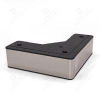 China High-end Furniture Sofa Plastic Legs for Cabinets Tables Chairs Sofa Beds Surface L-shaped Plastic for sale
